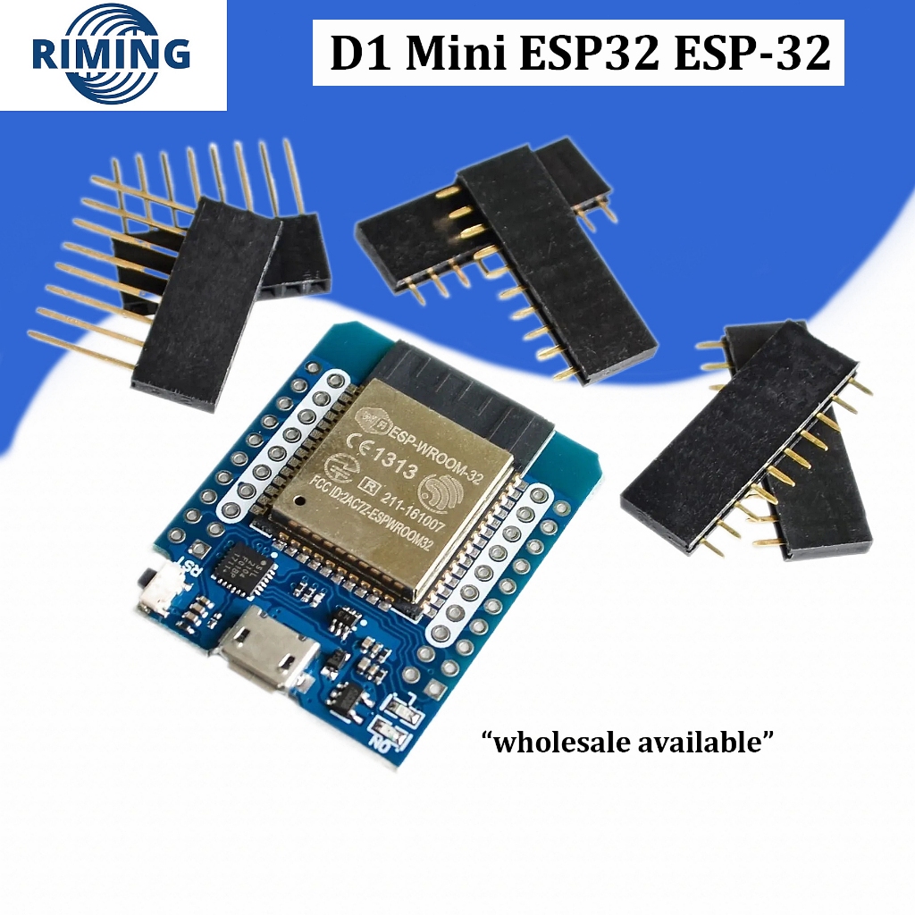 D1 Mini ESP32 ESP-32 WiFi+For Bluetooth Internet of Things Development Board based ESP8266 Fully ...