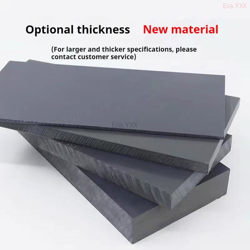 Dark Gray PVC Board Polyvinyl Chloride Flame Retardant Board Acid ...