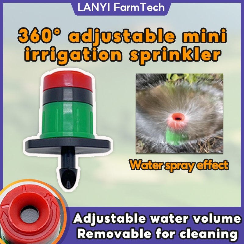 Garden Drippers Pressure Compensating Drip Head 360 Degree Adjustable ...