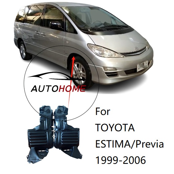 front Fender Liner for TOYOTA ESTIMA/Previa ACR30 1999 2000 2001 2002 ...