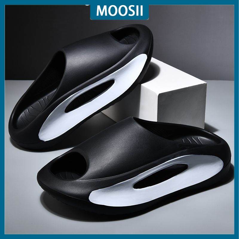MOOSII Men's Sandals selipar tebal selipar lelaki sandal perempuan ...