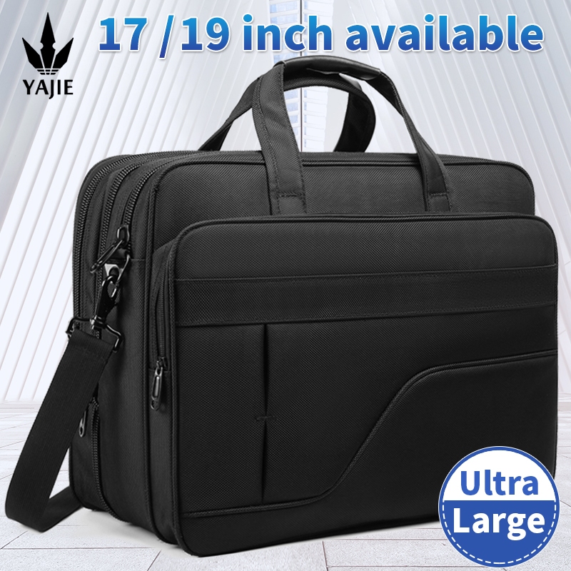 Large Capacity Briefcase Bag Men Business Bag 15.6 inch 17 inch 19 ...