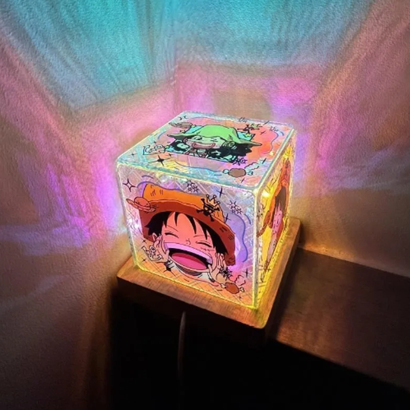 One Piece Monkey D Luffy Garage Kit DIY Little Night Lamp Birthday Gift ...