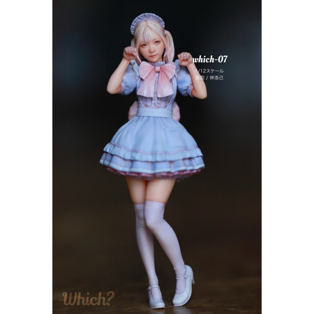 Resin Figure Kit 1/12 Which-07 Unpainted Garage Resin Kit Model GK ...