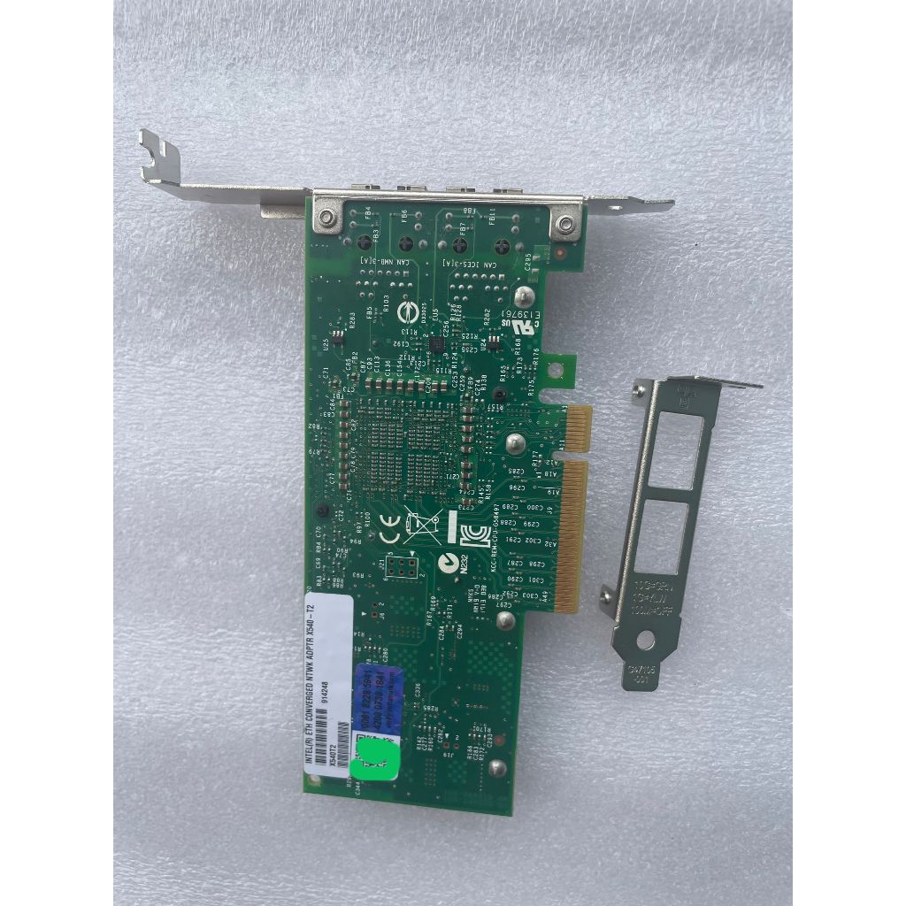 Intel x540-T2 Dual Port 10G Network Card intelX540AT2 Chip RJ45 Network ...