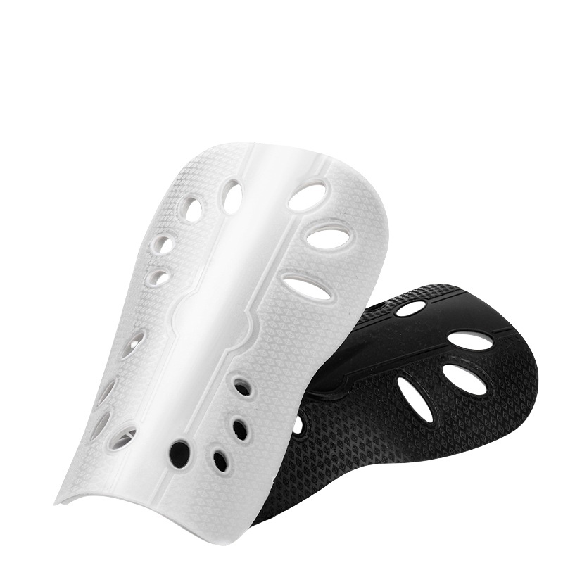1 Pair Football Shin Pads Plastic Soccer Guards Leg Protector For Kids ...