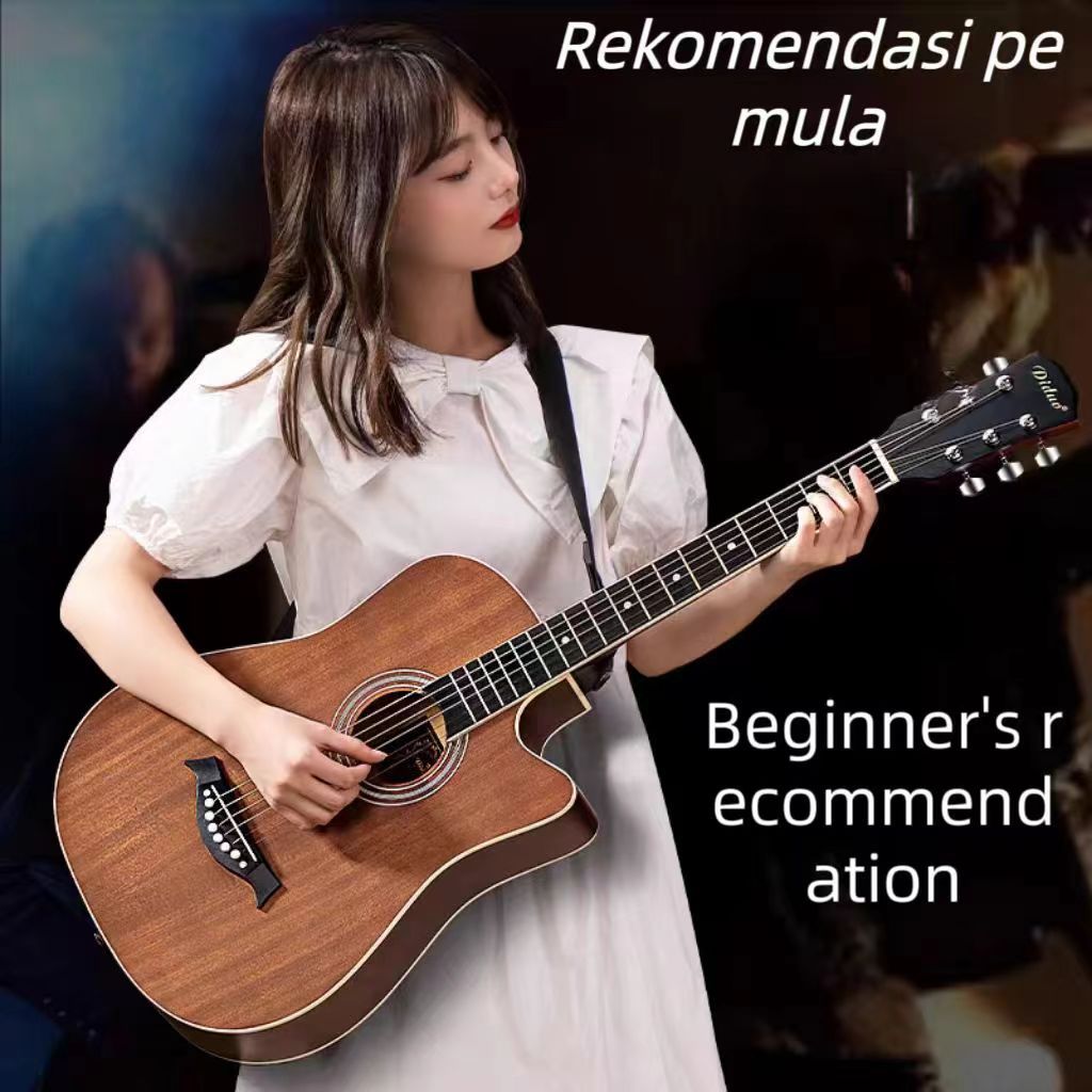 Large Customization 2 Acoustic 137cm 127cm Acoustic Guitar Beginner Novice Student Male Female ...