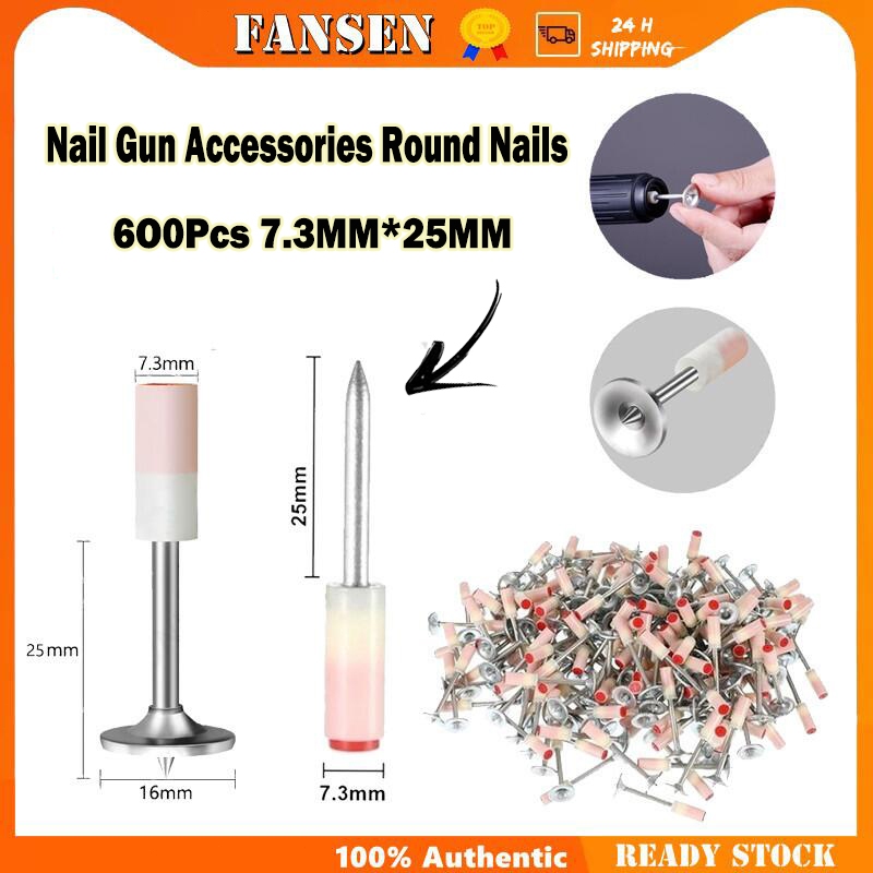 600PCS Steel Nail Gun Rivet Gun Bullet Nail Gun Concrete Fire Nail Gun ...