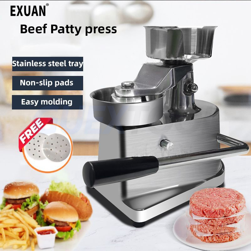 A100/A130/A150 Manual Burger Machine Hamburger Press Burger Maker ...
