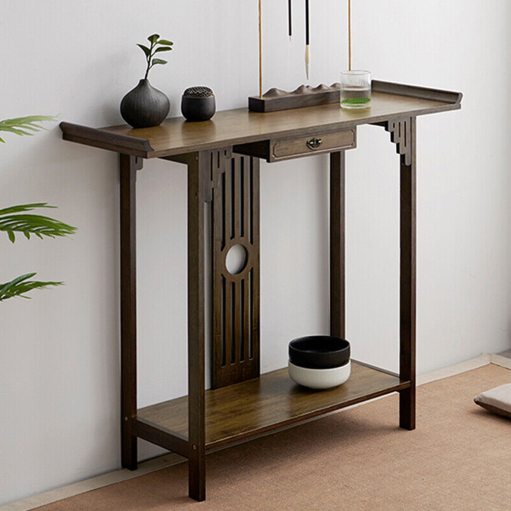 Chinese Style Console Tables Solid Wood Vintage Console Table Sofa Side ...