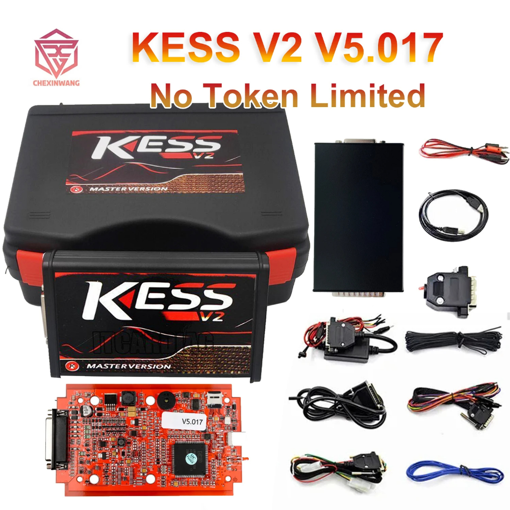 Kess V2 V5.017 Online 2.80 EU Red For Ktag V7.020 ECU Programmer with ...