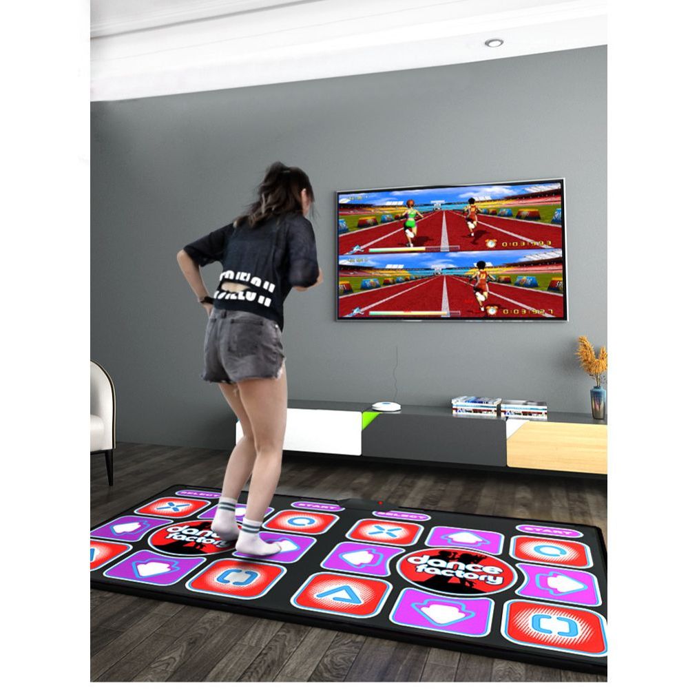 HDMI 2 Player 4K Dancing Mat Game双人跳舞游戏毯Non WiFi Wireless Controller ...