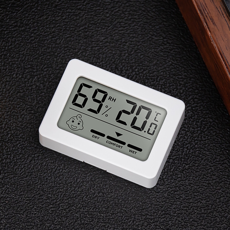 Digital Electronic Hygrometer with Stand Desktop Indoor Kitchen Bedroom ...