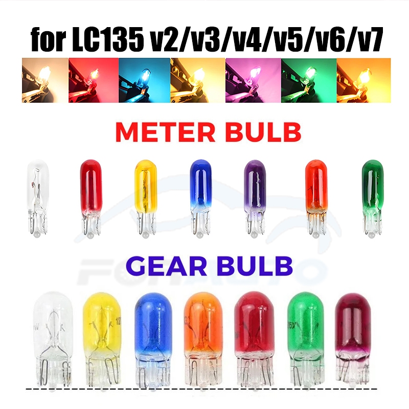 [Ready Stock] YAMAHA LC 135 v2/v3/v4/v5/v6/v7 METER GEAR LED BULB Tukar ...