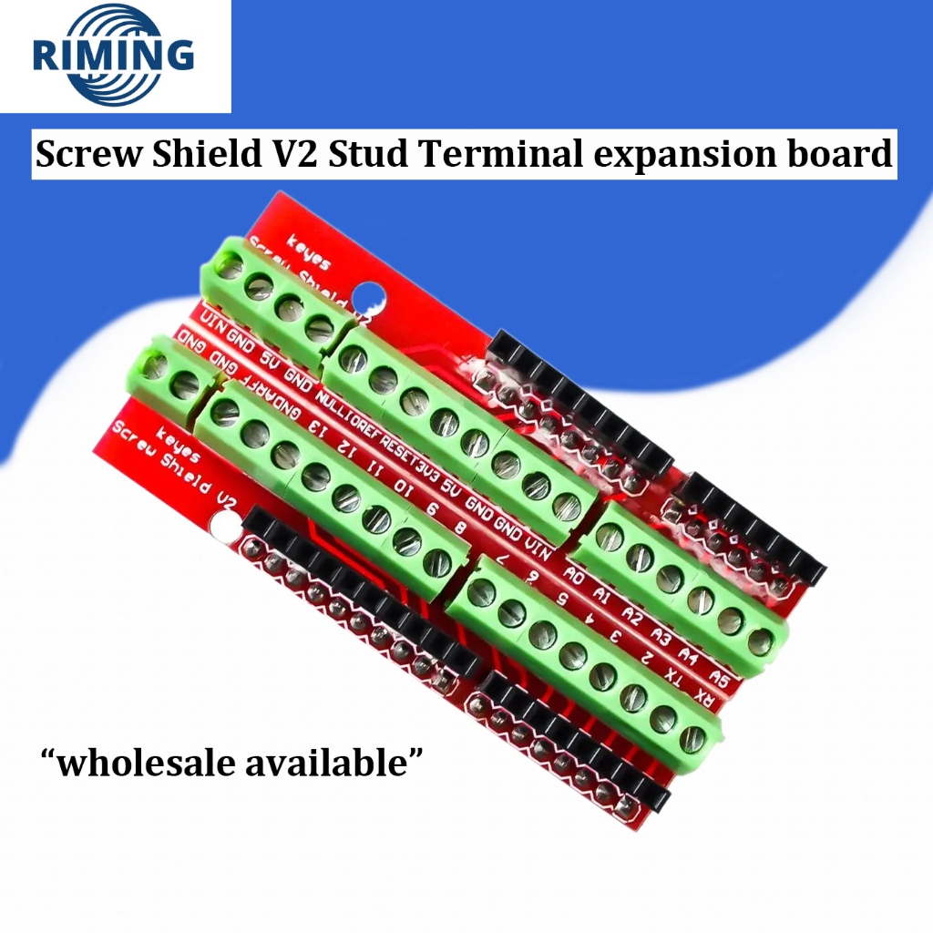 Screw Shield V2 Stud Terminal expansion board (double support) for arduino UNO R3 | Shopee Malaysia