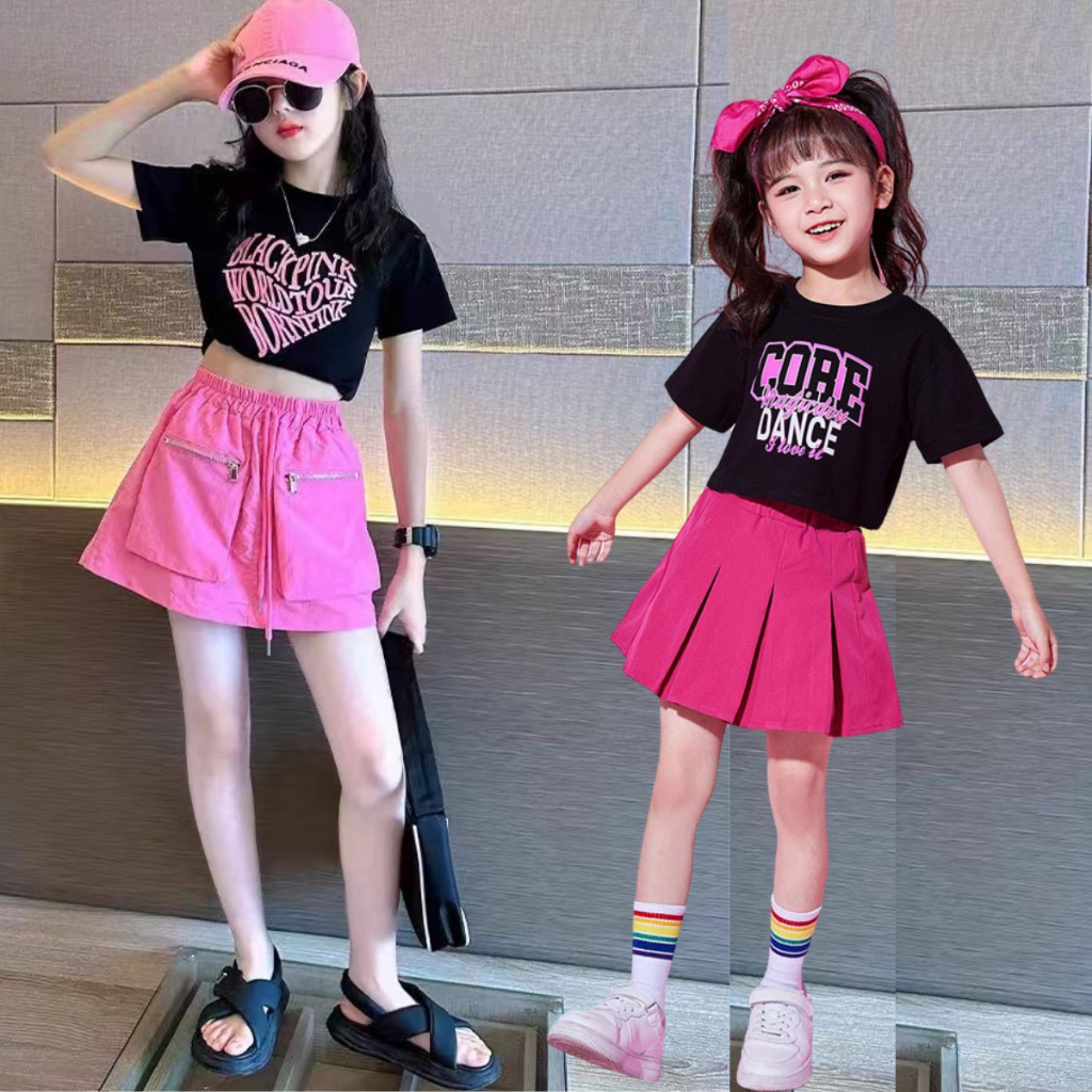 3-12 Years Old Girls Fashion Crop Top for Kids High Quality Cotton Cute ...