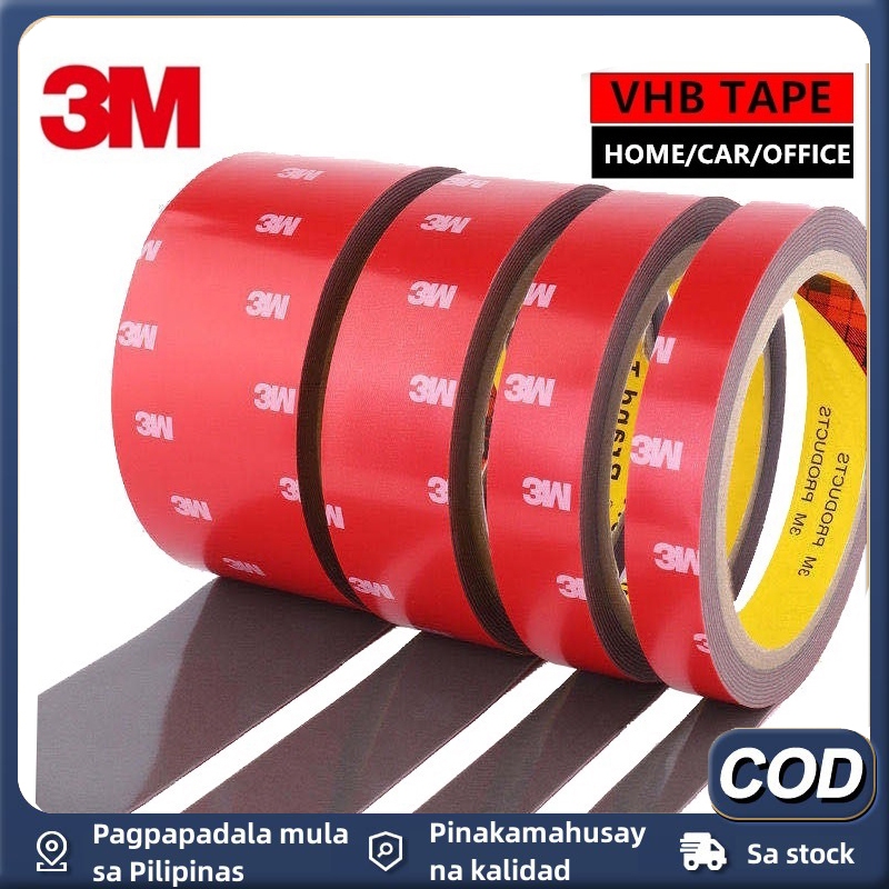 3m Double Sided Tape Heavy Duty Mounting Tape Waterproof Foam Tape for LED Strip Lights Home ...