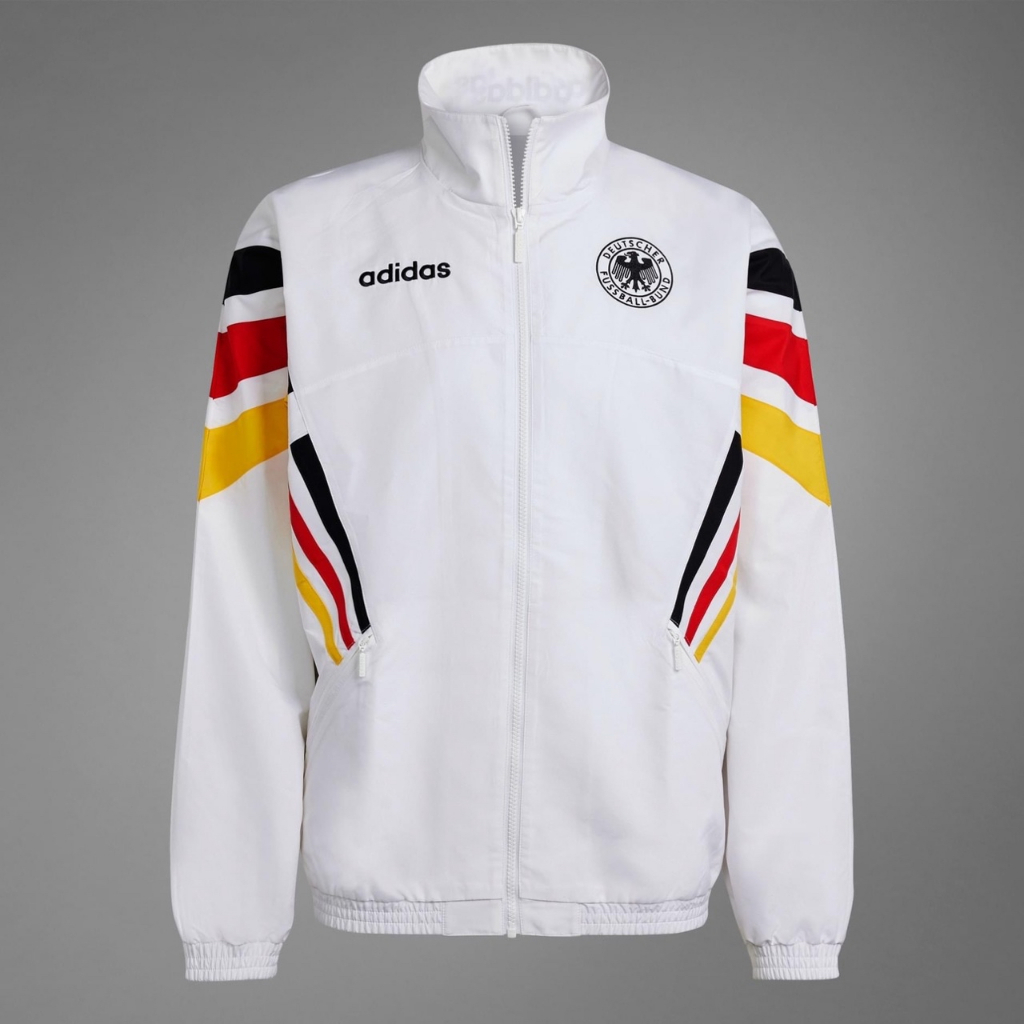 [Ready Stock] 2024-25 Germany Printing glue Men's white Windbreaker ...