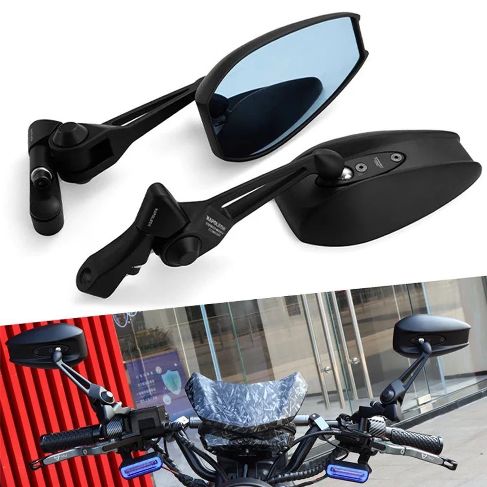UNIVERSAL SIDE MIRROR NAPOLEON HEAVY DUTY ALUMINIUM ALLOY XMAX ADV150 ...
