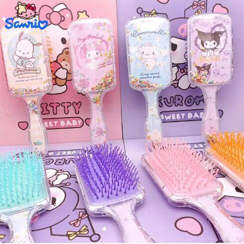 Kawaii Air Cushion Comb SanrioMy Melody Kuromi Cute Portable Massage ...