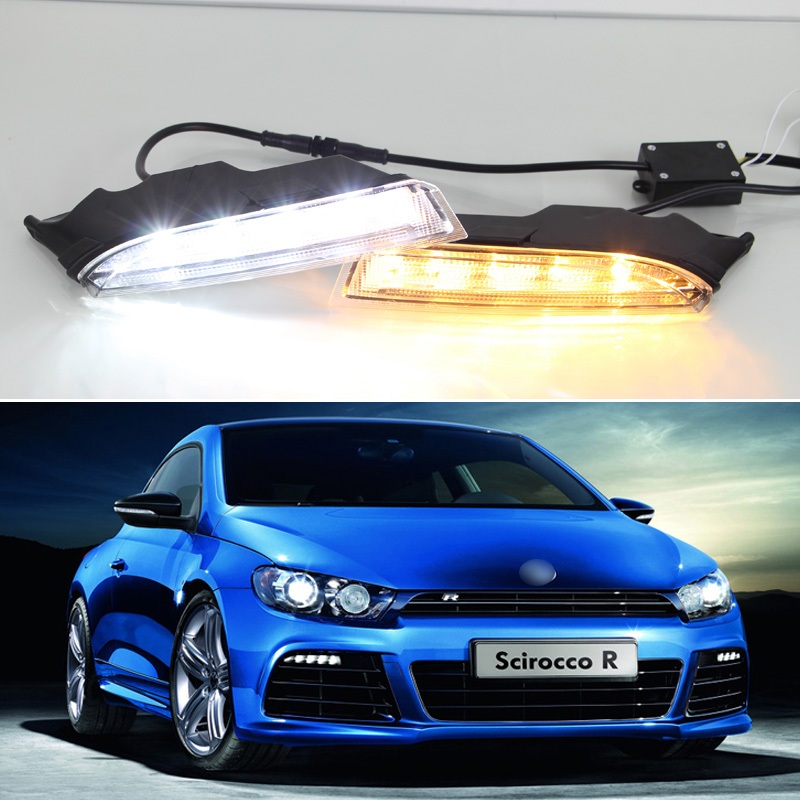 LED Daytime Running Light For Volkswagen Scirocco R R-line 2009-2013 ...