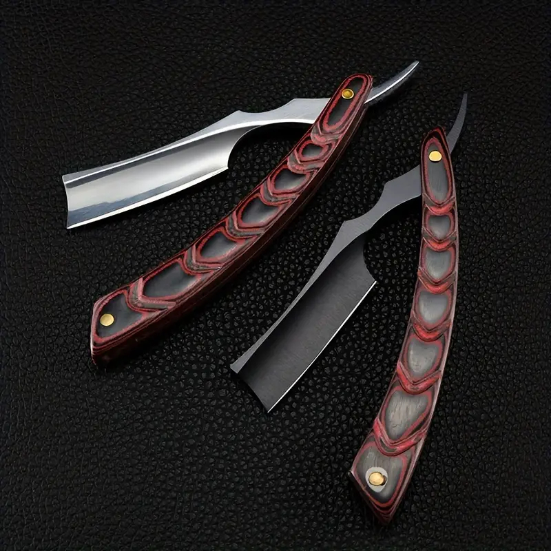 Men's Premium Stainless Steel Straight Razor Professional Perfect Shave ...