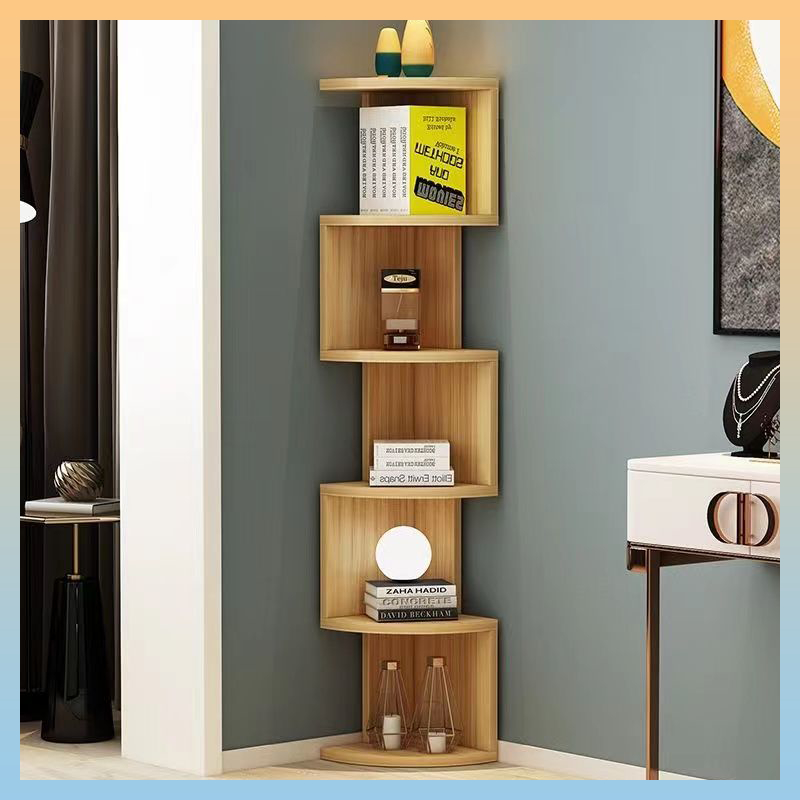 Simple Floor Creative Triangle Corner Multi-Layer Storage Rack Home ...