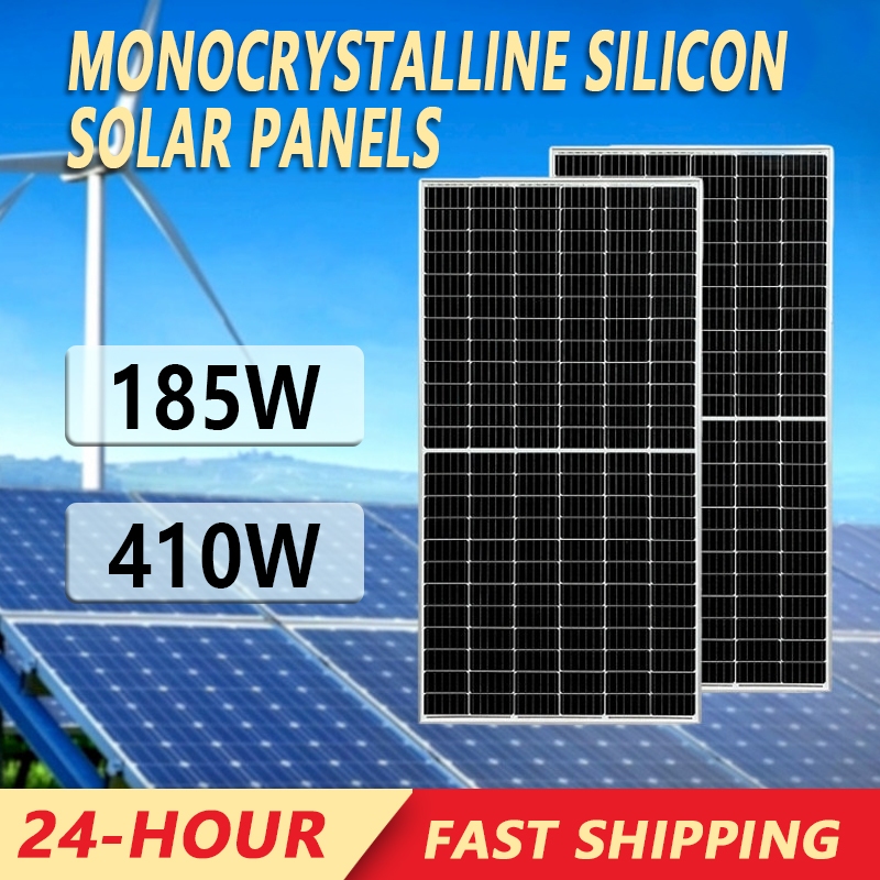 Grade A 185W/410W Solar Panel Monocrystalline Outdoor IP65 Water ...