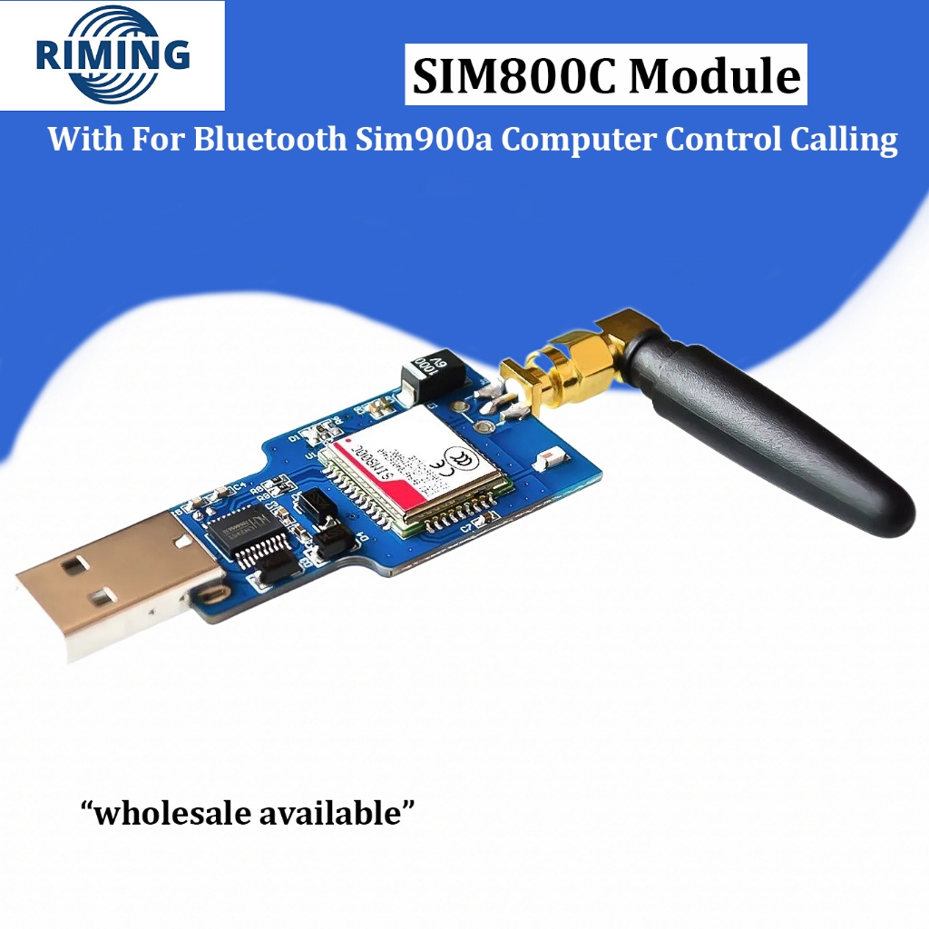USB to GSM Serial GPRS SIM800C Module With For Bluetooth Sim900a ...