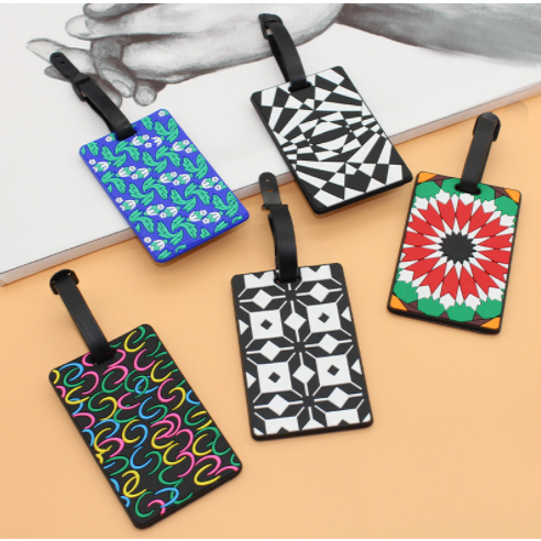 Fashion Luggage Tag Travel Bag Tag, PVC Software Name Tag | Shopee Malaysia