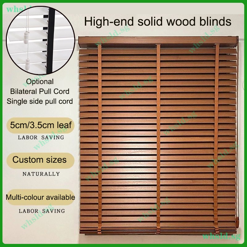 customisation Solid wood blinds Basswood wood solid wood blinds Roller blinds Bamboo blinds ...