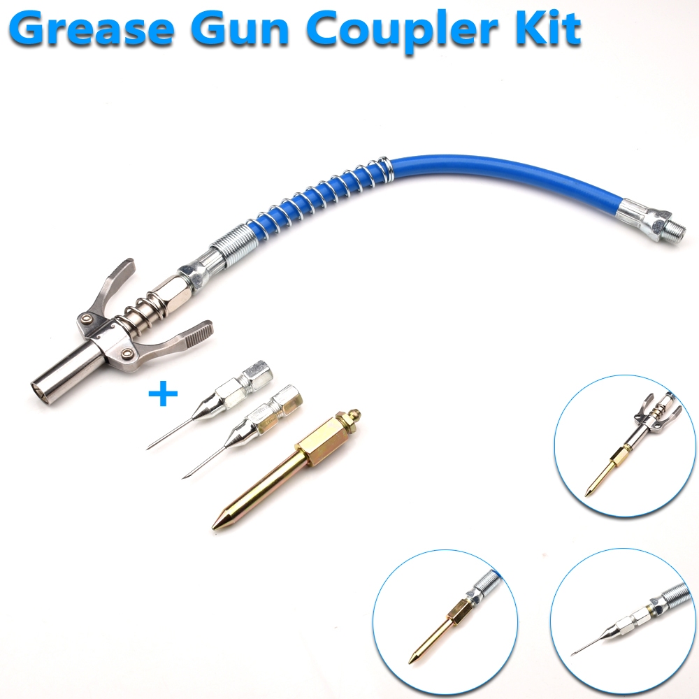 Grease Gun Coupler 10000PSI Heavy-Duty Car Grease Nozzle Coupler Quick ...