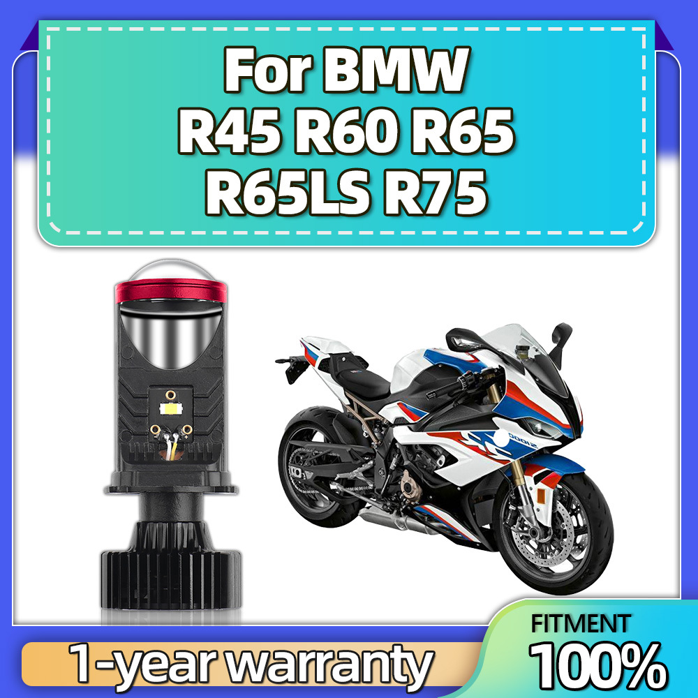 1 Piece Motorcycle LED Headlight Bulb For BMW R45 R6O R65 R65LS R75 H4 ...