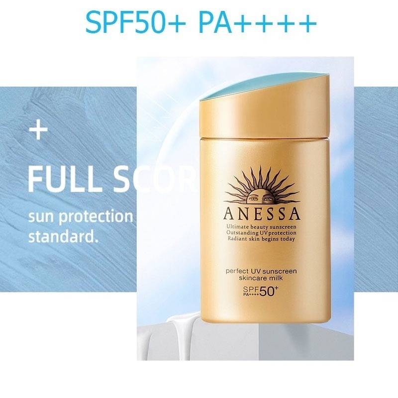 (Buy two get one free)Anessa Perfect UV Sunscreen Skincare Milk SPF50+ PA++++ 60ml | Shopee Malaysia