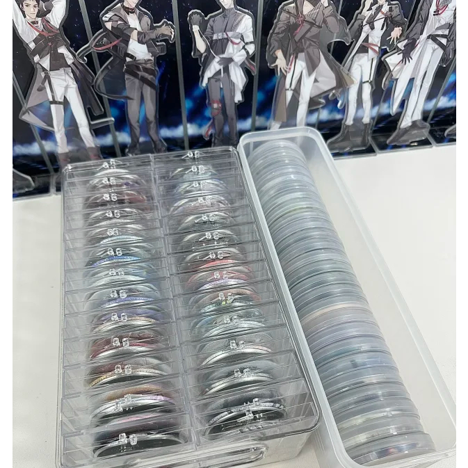 Clear Acrylic Collectible Organizer Holder Storage Tray Desktop Multi ...