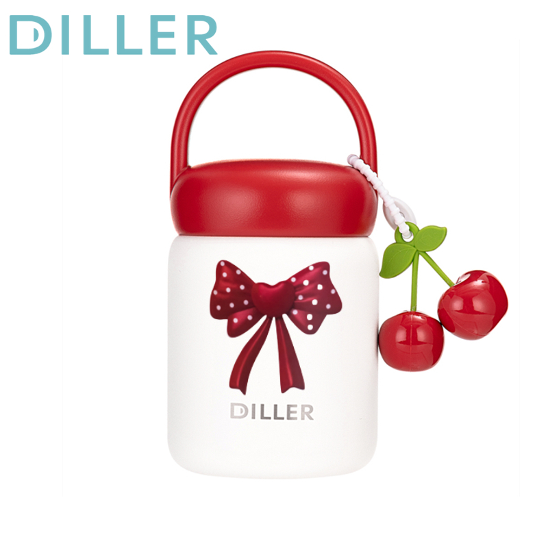 Diller Mini Vacuum Flask Thermos Sticker 316 Stainless Steel Drinking ...