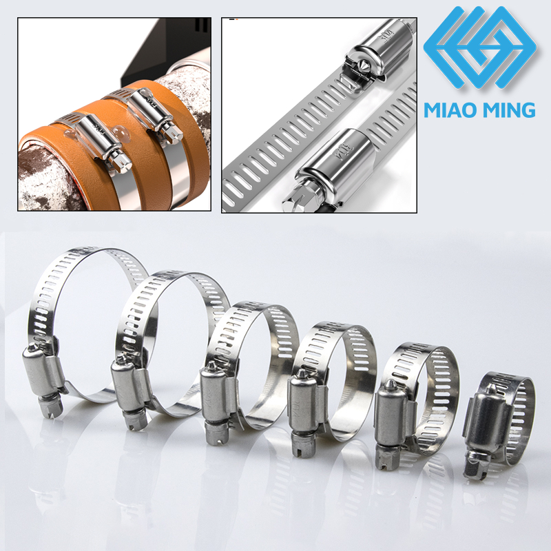 100% Stainless Steel Hose Clip Hose Clamp Stainless Steel Klip Samco ...