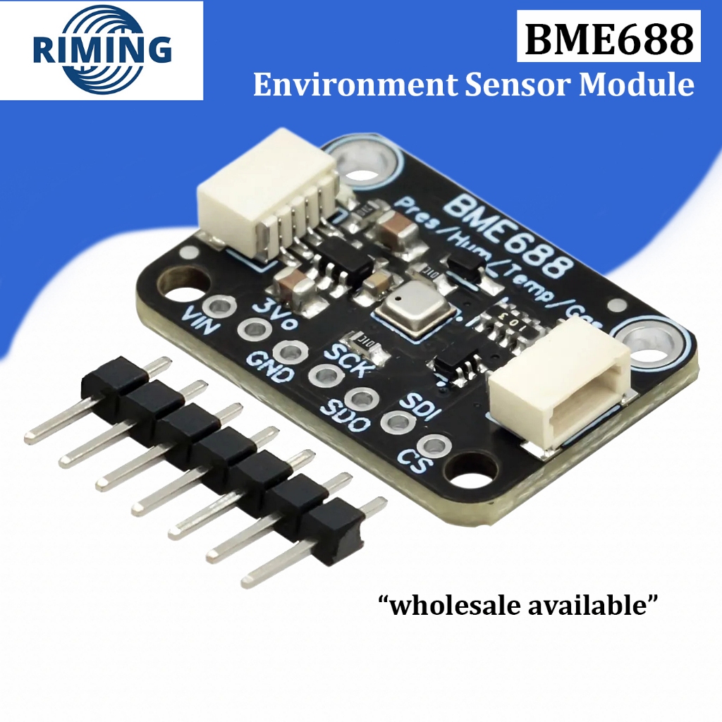 BME688 Environment Sensor Module Temperature/Humidity/Pressure/Gas AI Smart I2C | Shopee Malaysia