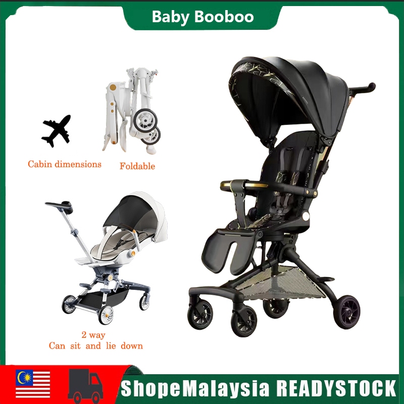Stroller baby travel Lightweight Foldable Lie&Sit Stroller be taken on ...