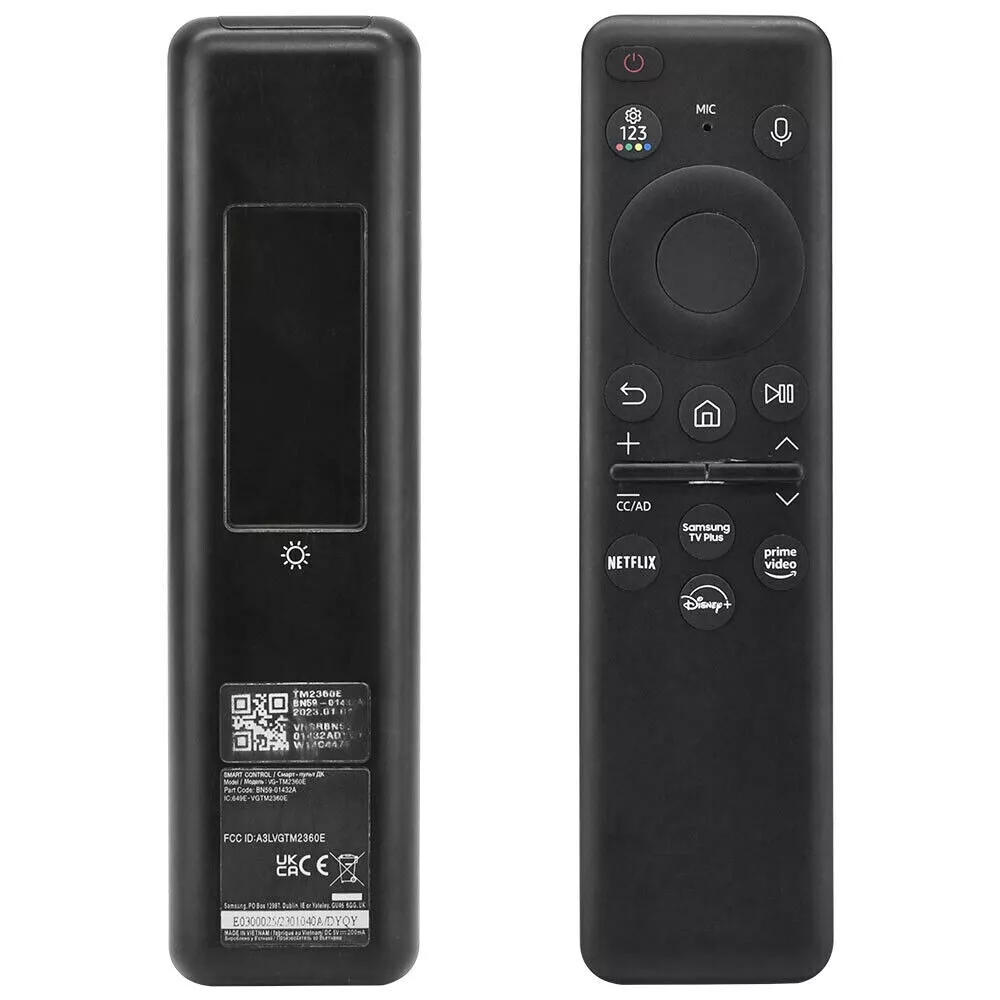 new 2023 Model Solar Voice Remote Control Replacement Compatible with ...