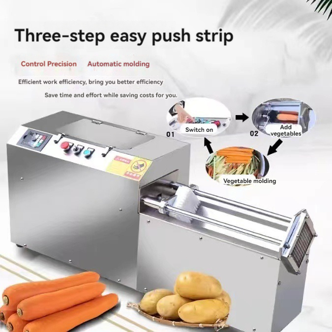 Multi-functional vegetable cutter motorized radish potato head cucumber ...