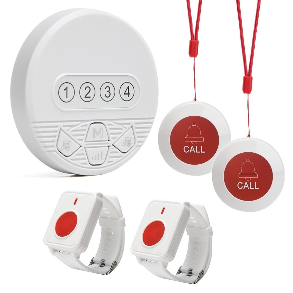 Nurse Call System Alert Button Caregiver Pager Nurse Call System for ...