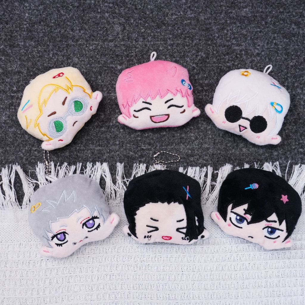 Squeaky Jujutsu Kaisen Gojo Satoru Doll Keychain Pendant Stuffed Doll ...