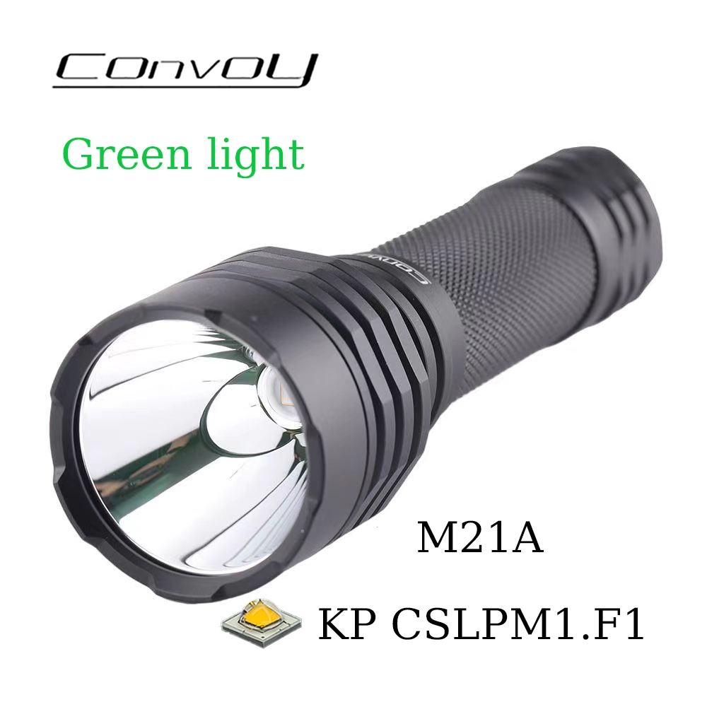Convoy M21A KP CSLPM1.F1 Green Light Flashlight Linterna Led 21700 ...