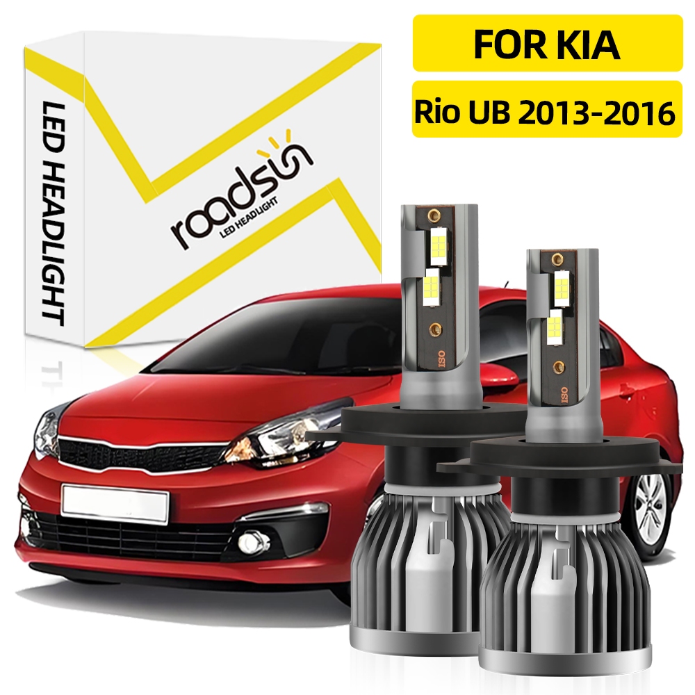 [Kia] Rio UB(non-projector) 2013-2016 Car LED Headlight Bulb Hi/Lo Beam ...