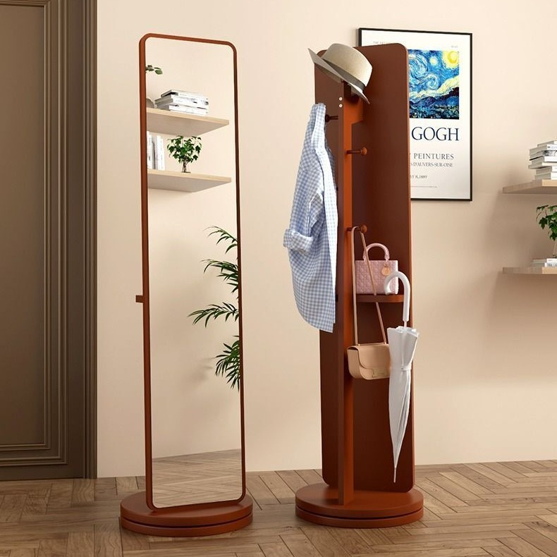 DAXINSI Floor Standing Full Length Mirror Standing Mirror Bedroom One ...