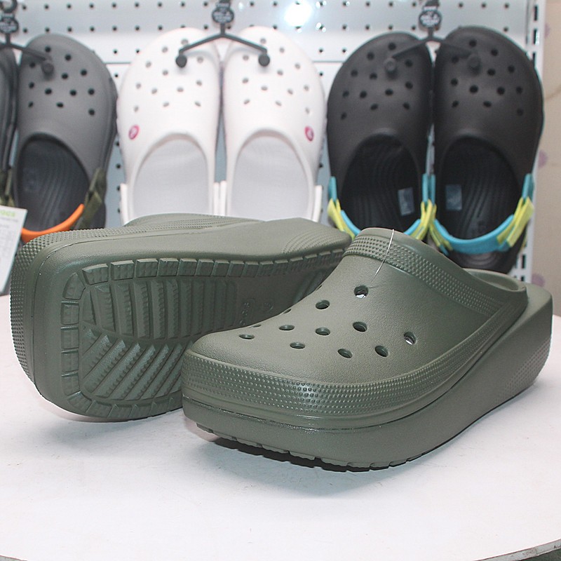 crocs men shoes original big size women sandals slippers 209562 ...
