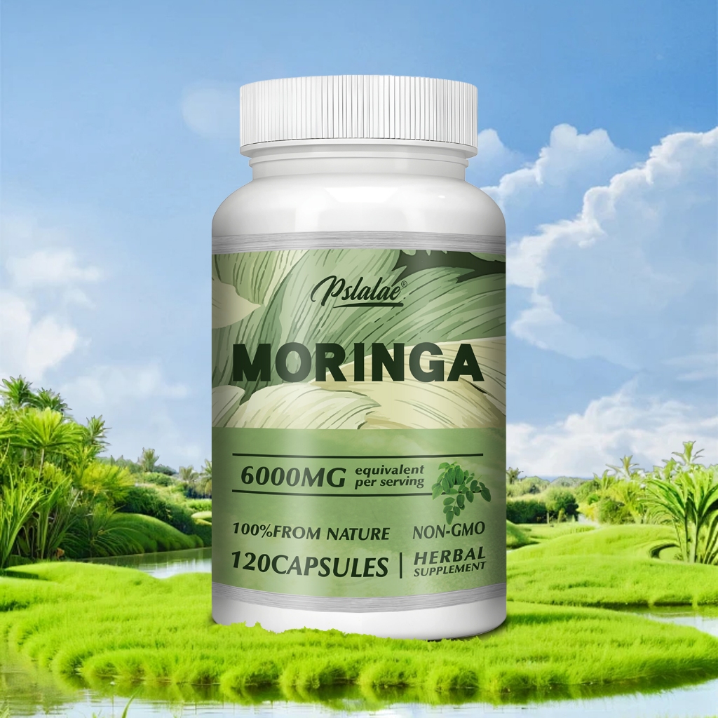 Moringa Capsules - 250 mg per serving - Made with organic Moringa ...