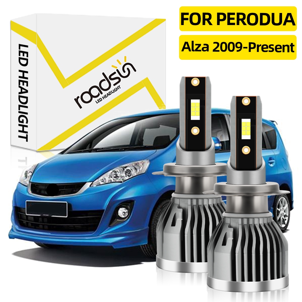 [Perodua] Alza 2009-2023 Car LED Headlight Bulb Headlamp 6000K White ...
