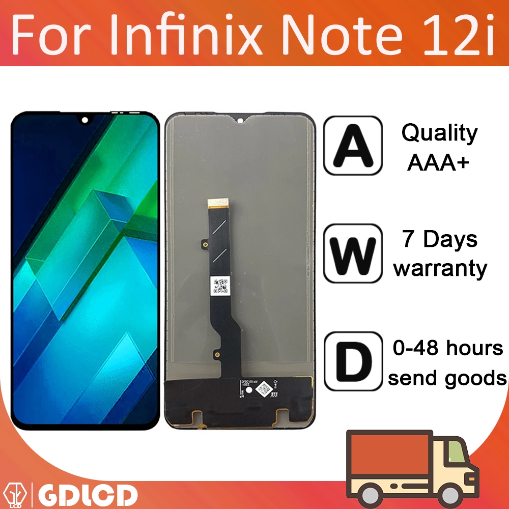 For Infinix Note 12i 2022 LCD X677 LCD Display Touch Screen Digitizer ...